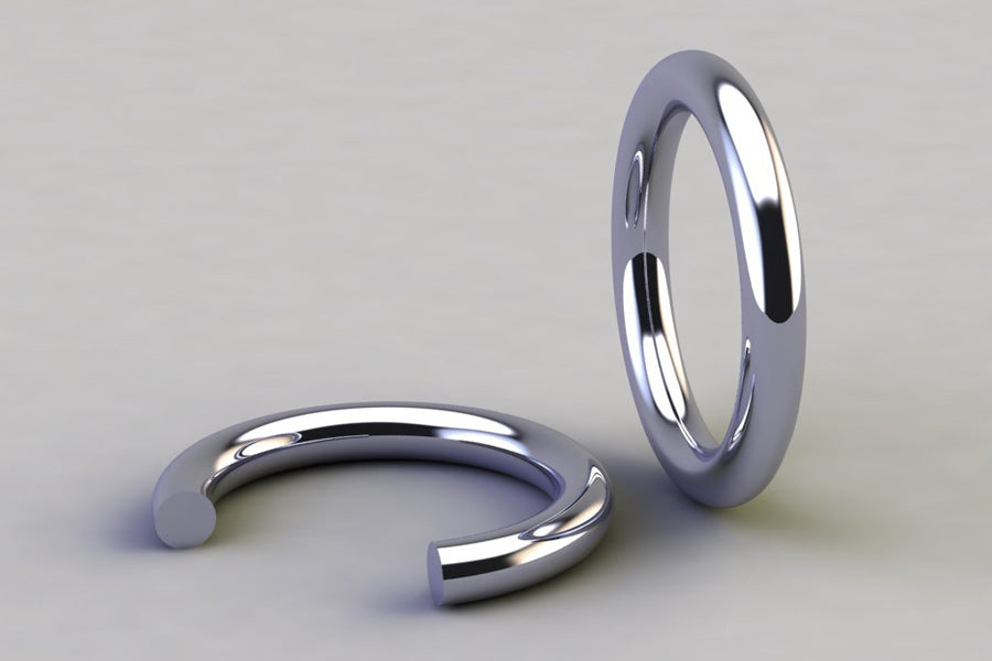 Round Section Wedding Ring Designs by Robert Feather – Robert Feather ...