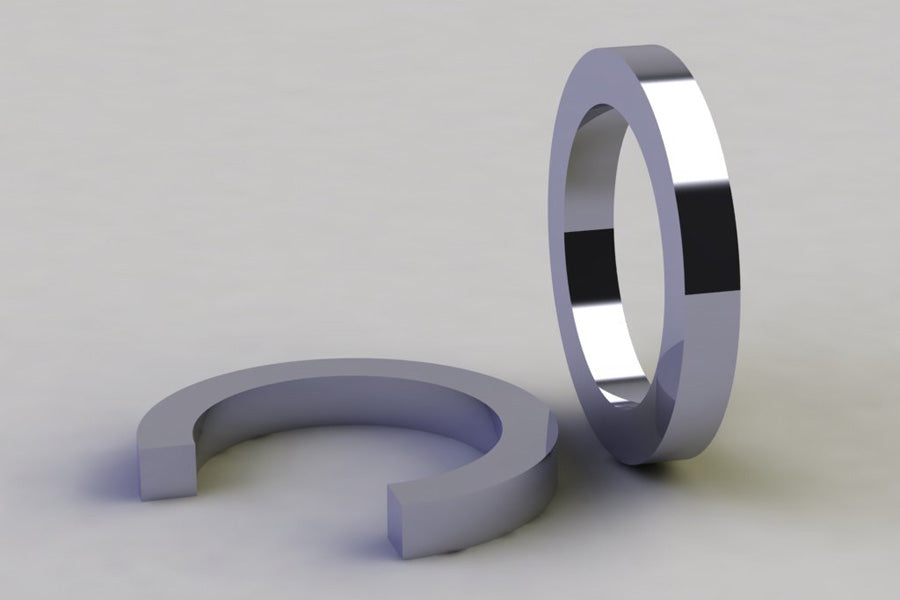 Square Section Wedding Ring Designs by Robert Feather – Robert Feather ...